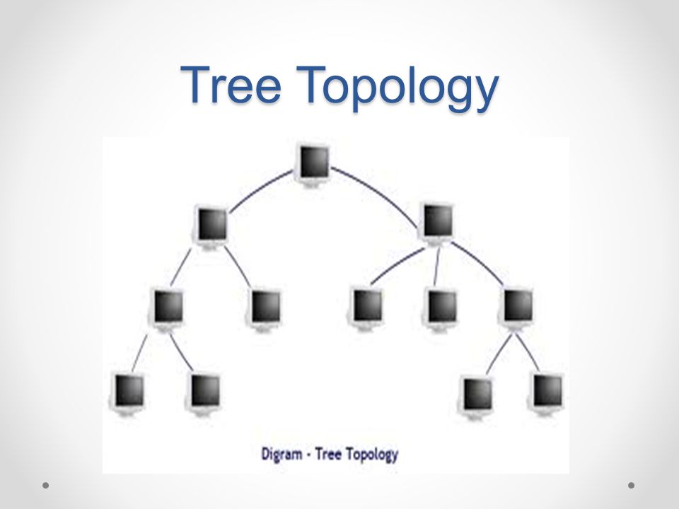 Define network architecture including topologies (star, tree, and mesh ...
