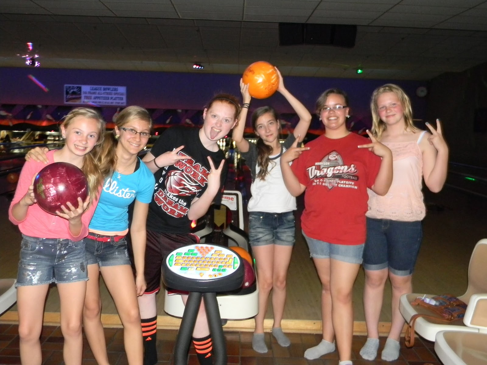 Tutus and Choo-Choos: 6th Grade Party & Bowling