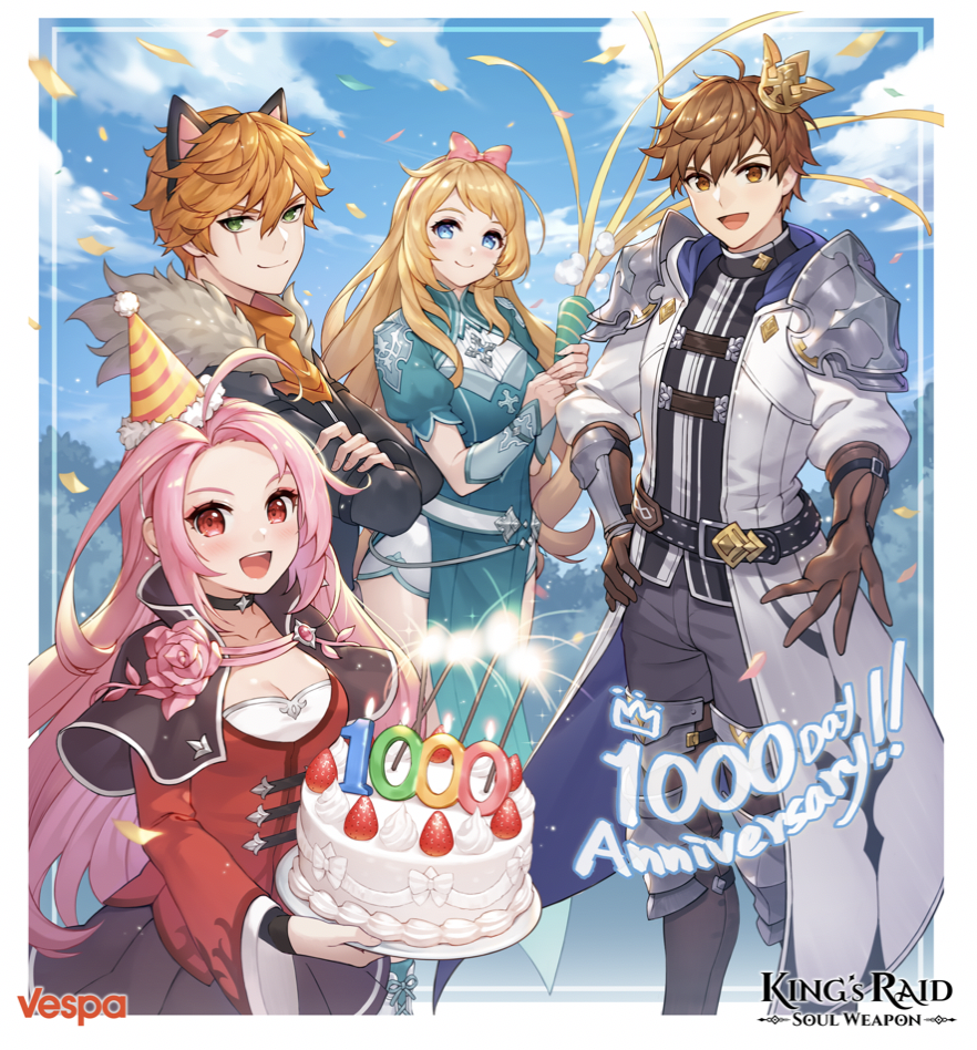King's Raid celebra sus 1000 días de servicio de juego - No Soy Gamer