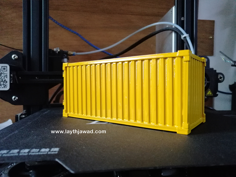 Container 3D Printing model | Layth Jawad