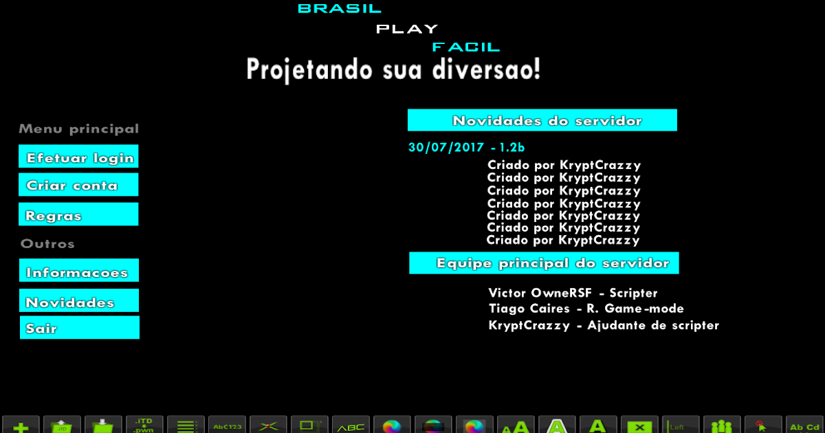 [TextDrawn] Tela de Login - HomeHots™ - Tudo Para seu servidor SA-MP ...