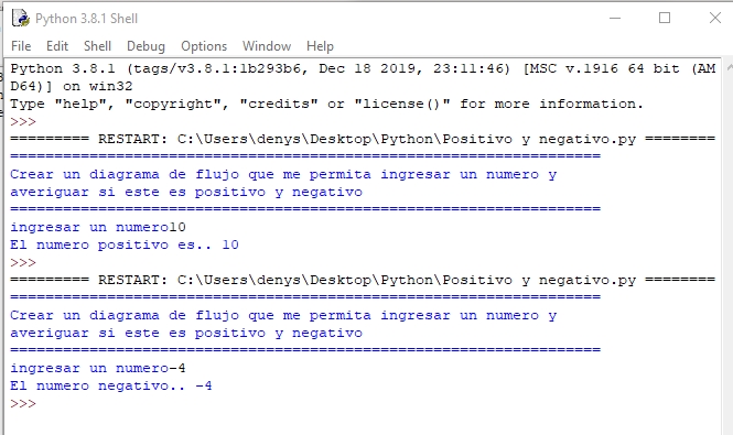 Diagrama de flujo y Python