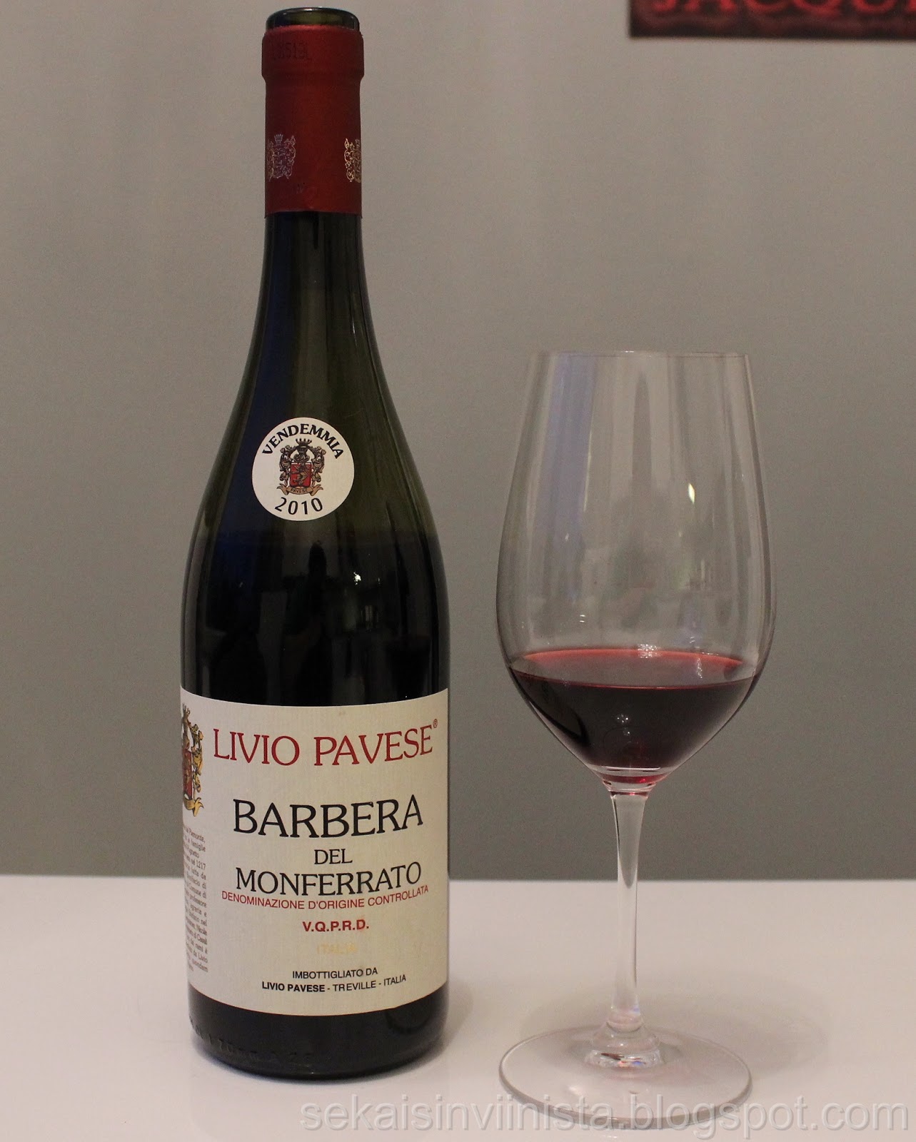 Sekaisin viinistä: Livio Pavese Barbera del Monferrato