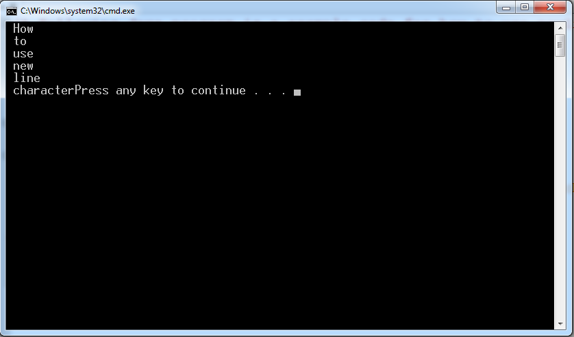 Java Programming For Absolute Beginners Displaying Multiple Lines Of Text Using Single Print
