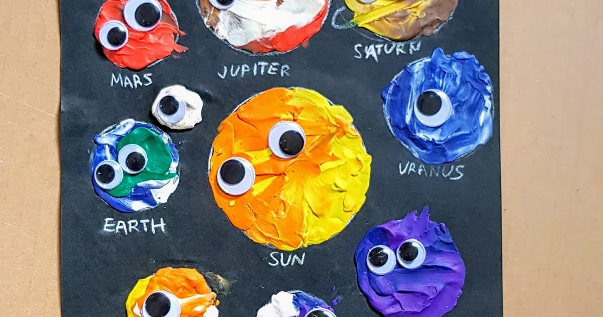 Solar System DIY for toddlers