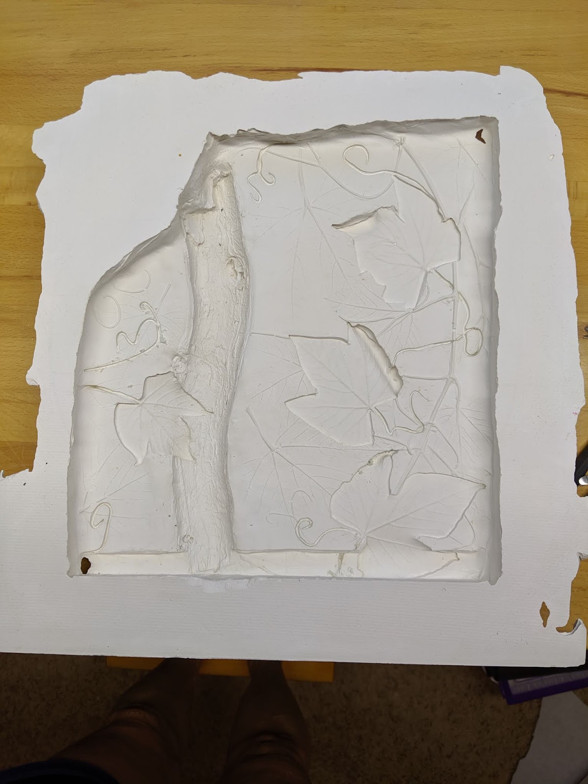 Open-Faced Glass Casting