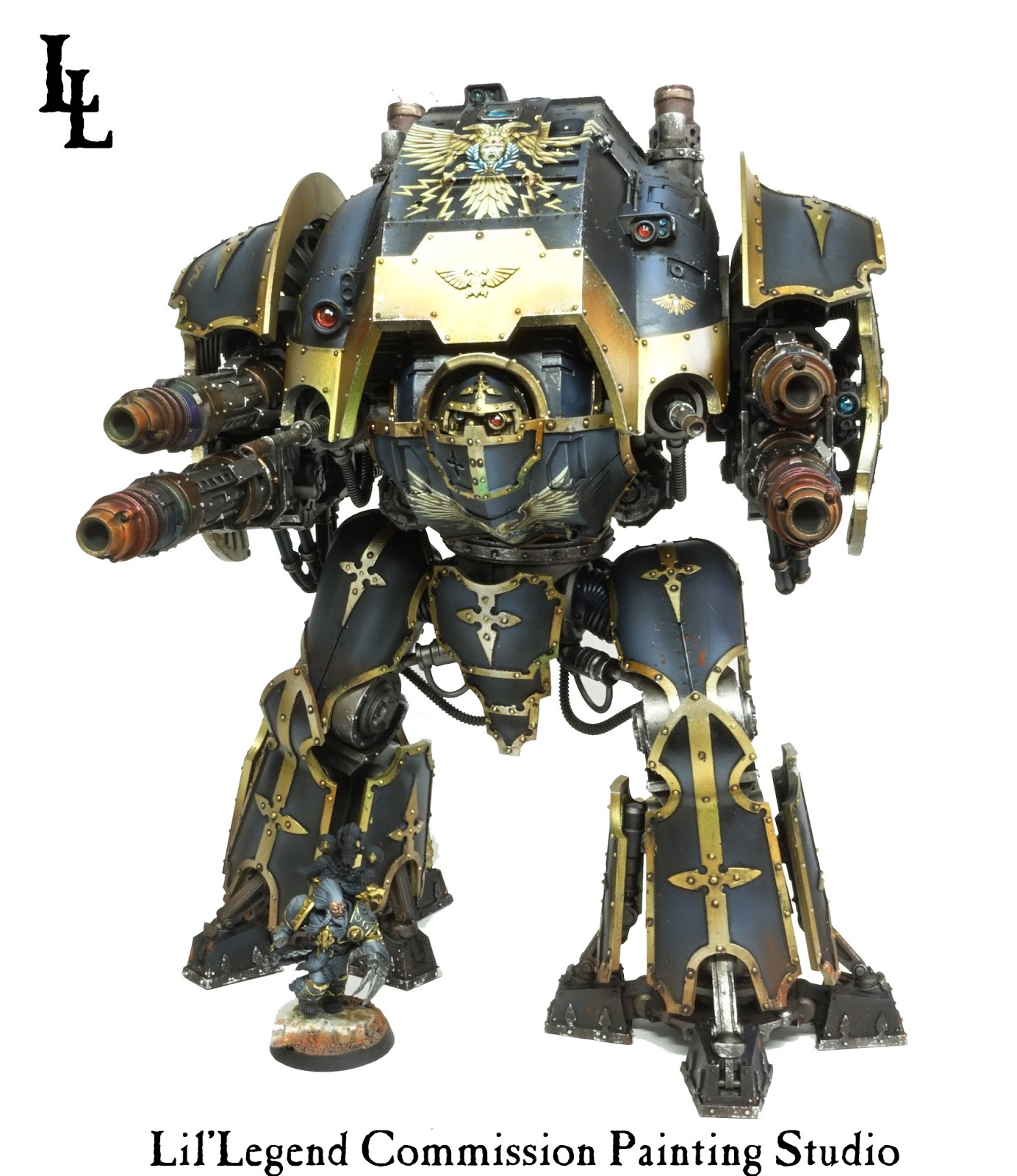 Acastus Knight Porphyrion House Vyridion Forge World Commission ...