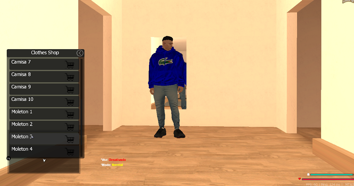 COSTOMIZAR PERSONAGEM MTA - Custom Character Corrigido