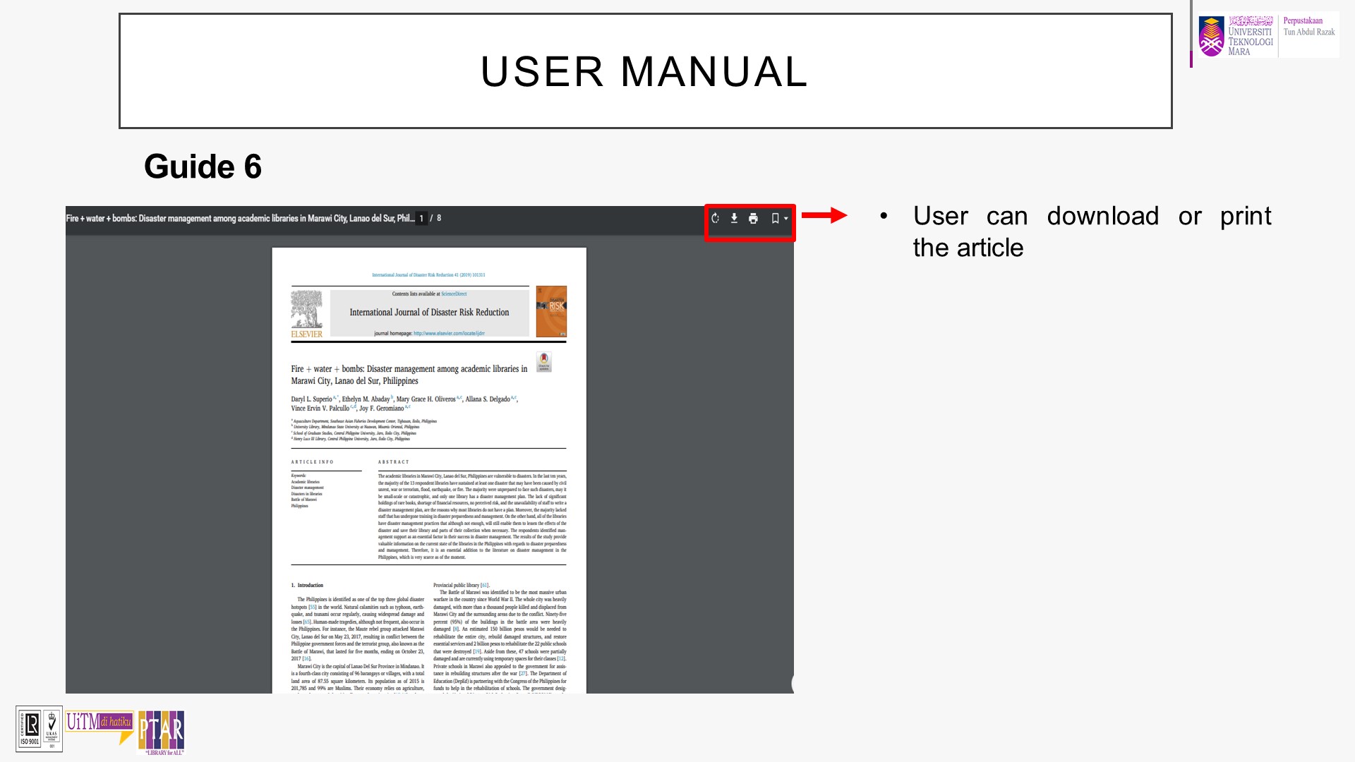Discover Our eResources Science Direct - Perpustakaan UiTM