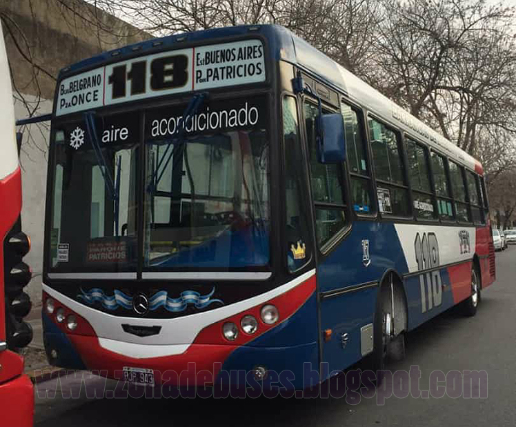 Colectibus - Zona de Buses: LINEA 118