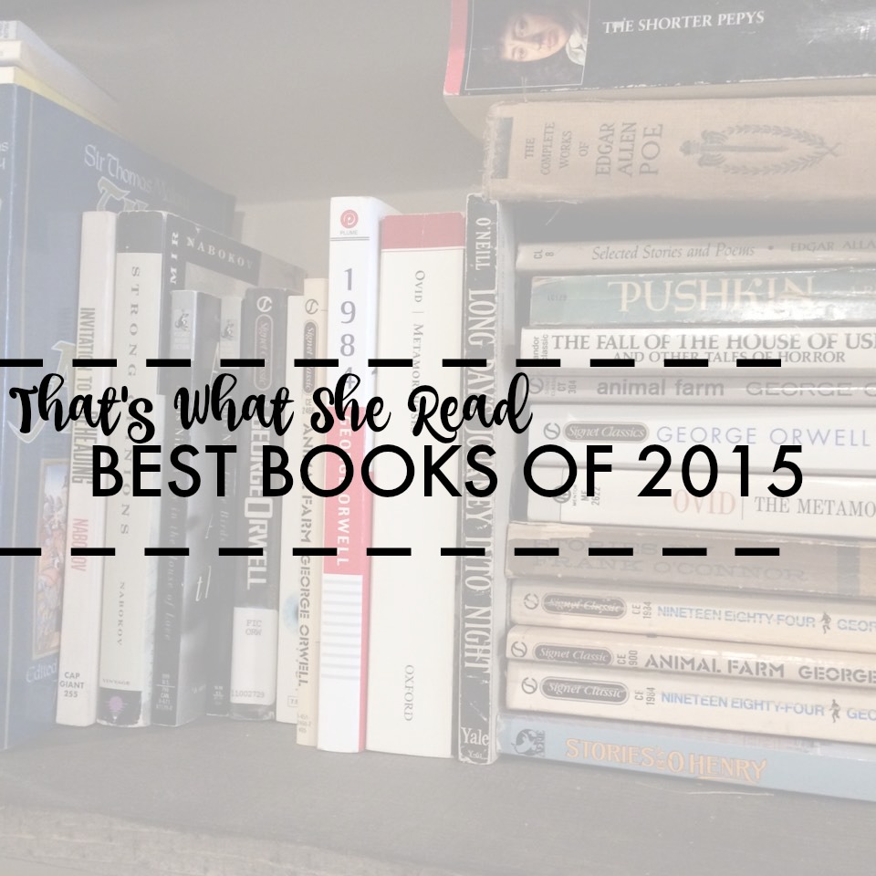 Best Books of 2015