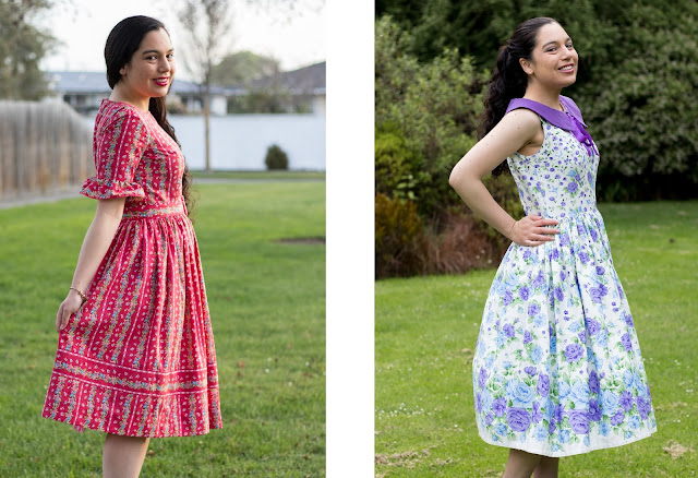 Pattern Review: Simplicity 8591 View A and C – Stripy Dream Dress