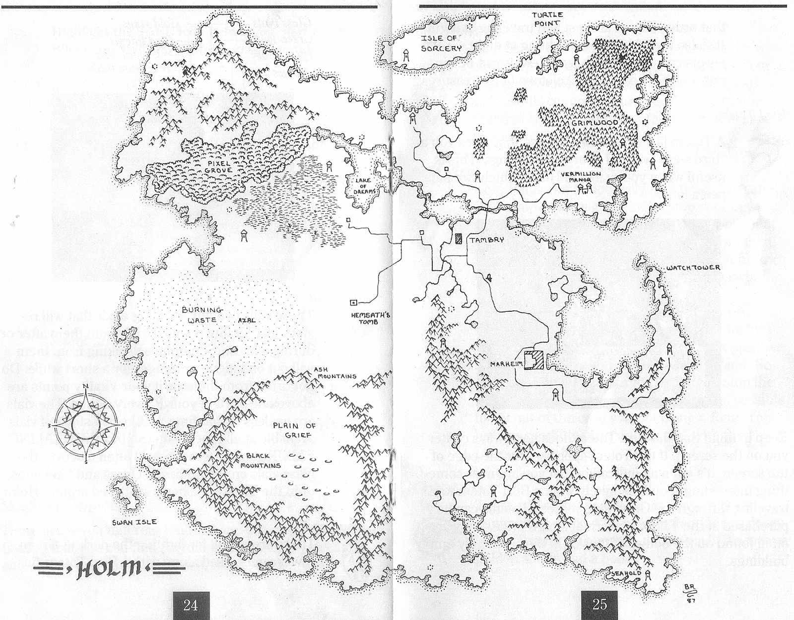 The RPG Consoler: Game #42: The Faery Tale Adventure (Genesis) - A ...