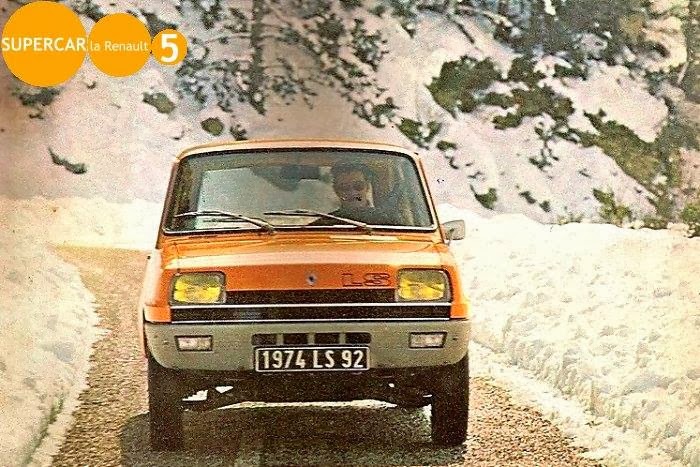 Blog :: TOUT sur la Renault 5: 1974 Renault 5 LS