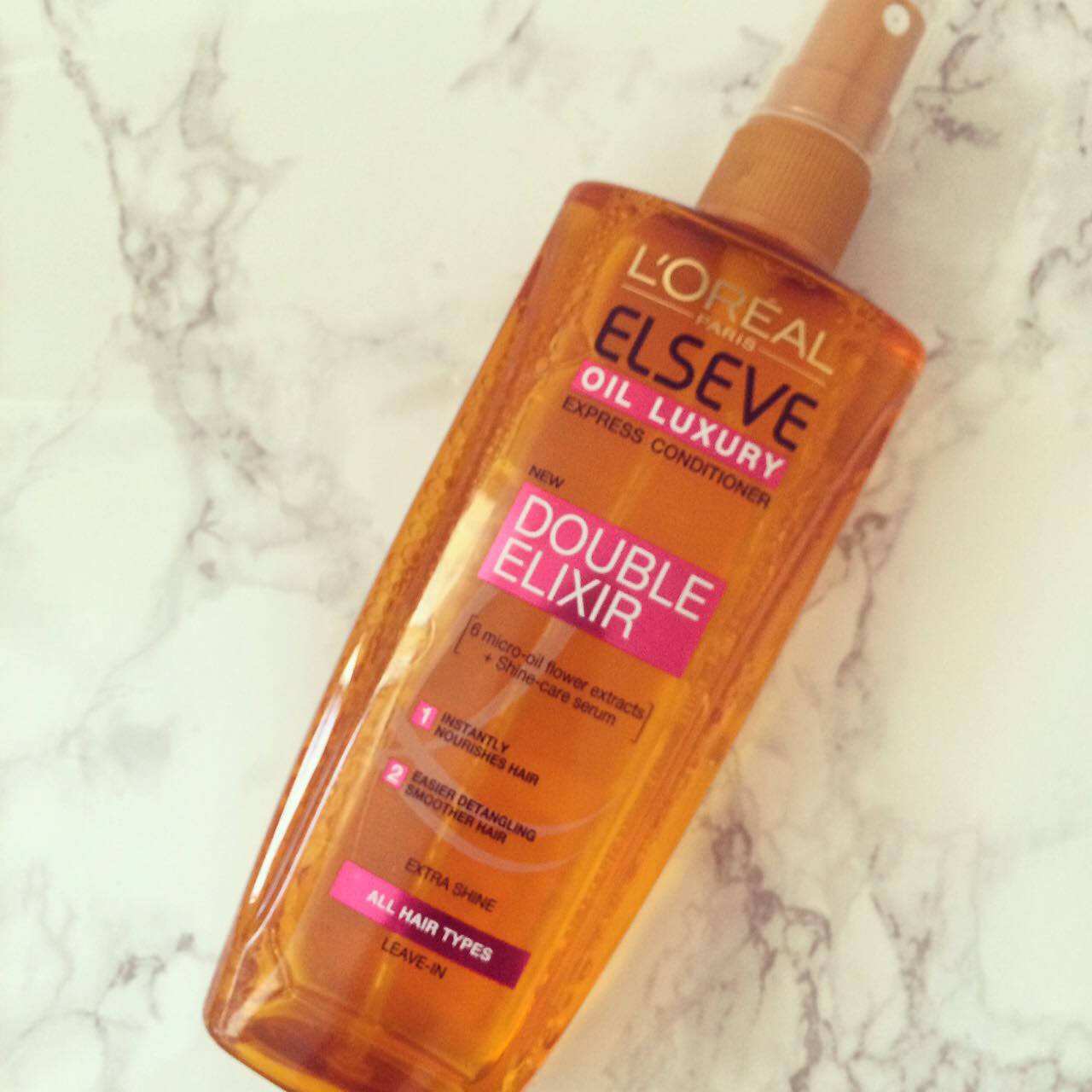 Little obsessions: L'oreal Elseve: oil luxury hair care