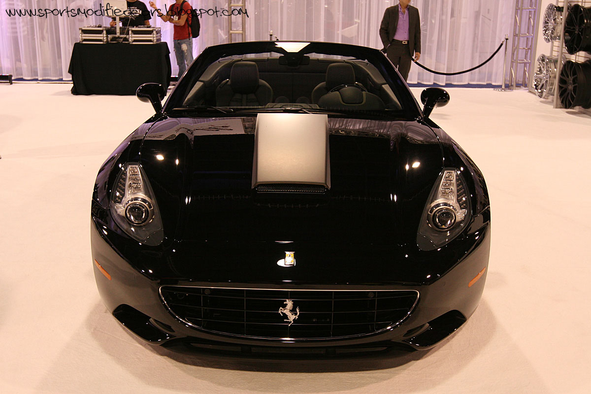 Black Ferrari California on Giovanna Wheels | Sport Cars