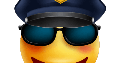 Officer Smiley | Symbols & Emoticons
