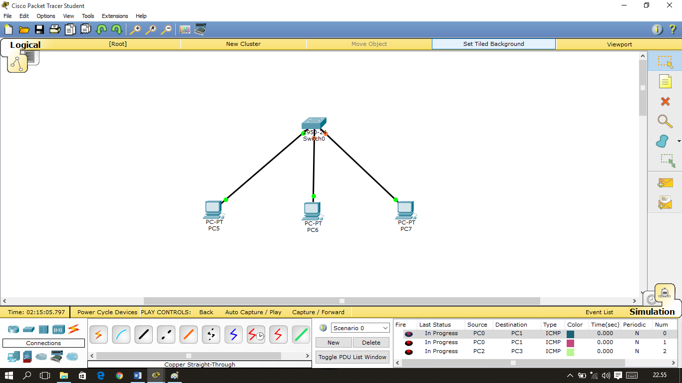 Membuat Jaringan Dasar Dengan Packet Tracers