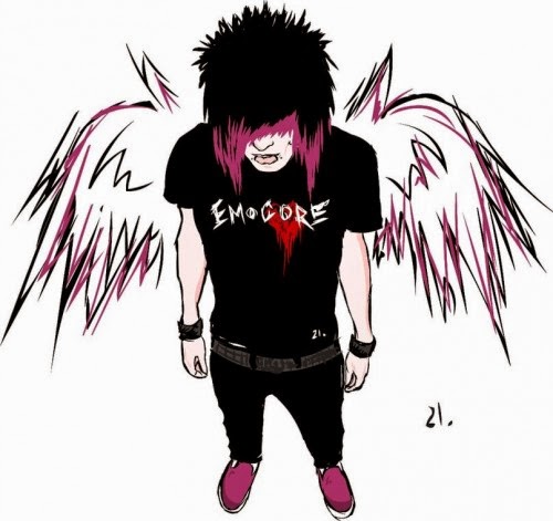 Adolescentii de azi: Imagini cu adolescenti EMO