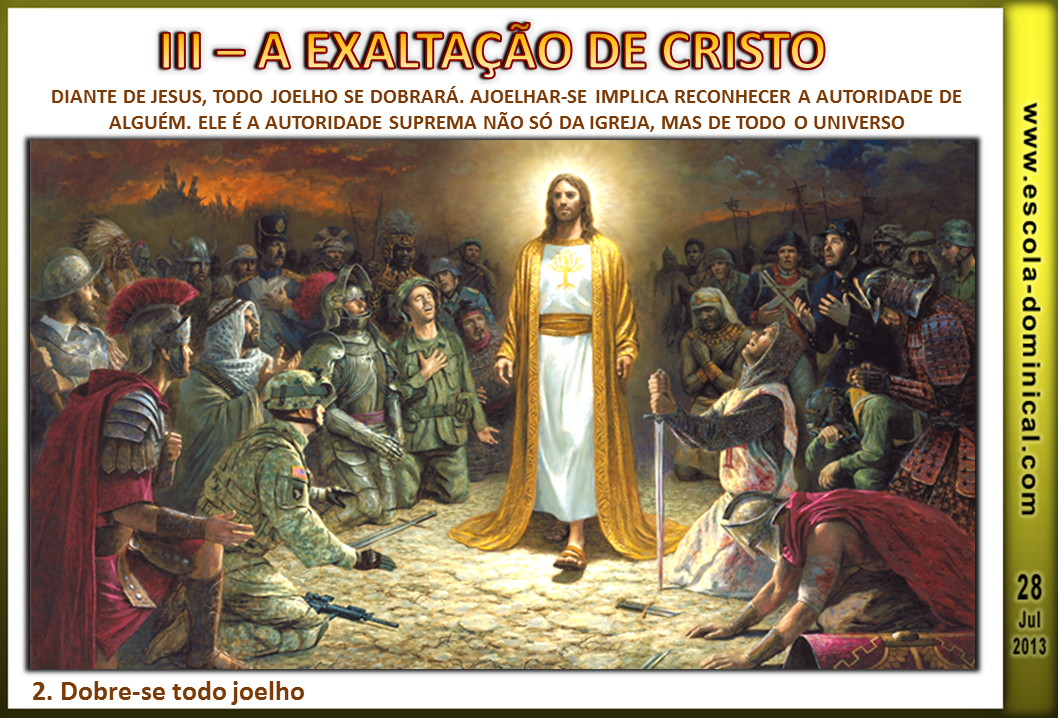 VÍDEOS E SLIDES - LIÇÃO 4 – JESUS, O MODELO IDEAL DE HUMILDADE ...