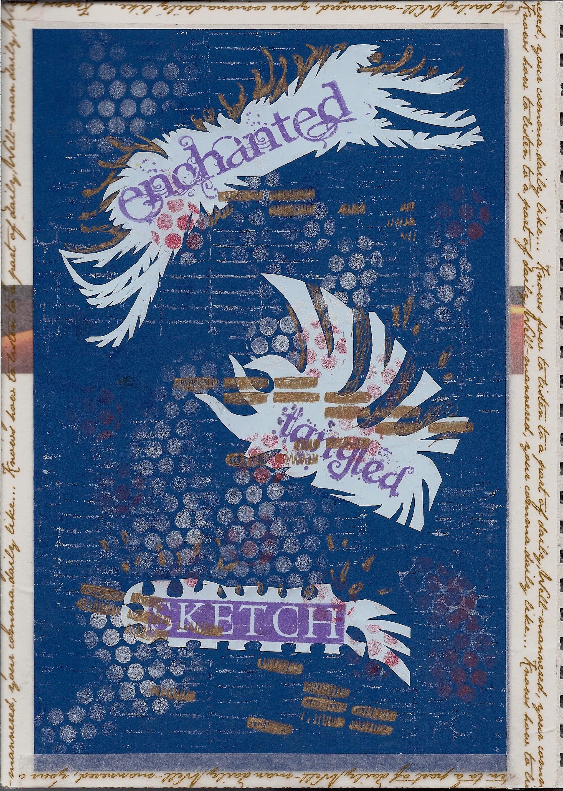 New tangle pattern Mortar and Review of Plike paper