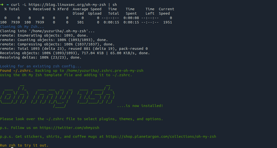 Mempercantik Terminal Linux dengan Oh My ZSH - LinuxSec