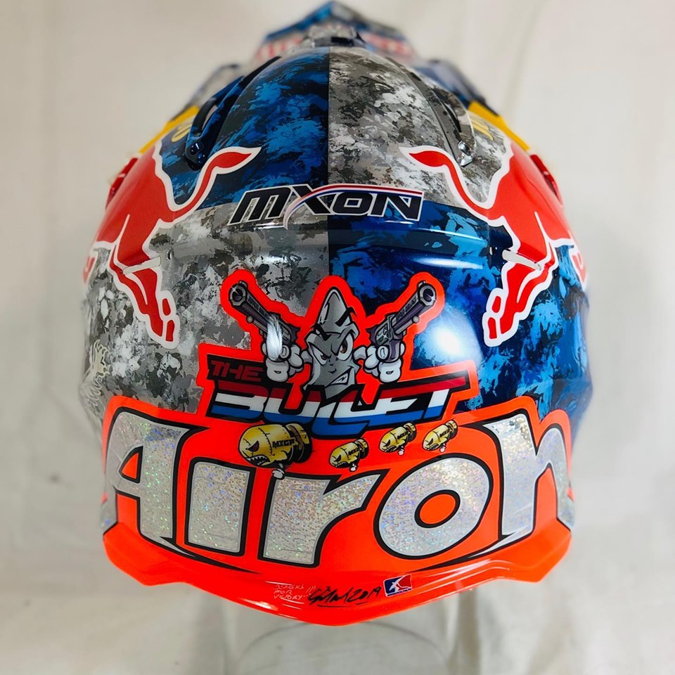 Racing Helmets Garage: Airoh Aviator 2.3 J.Herlings MXoN 2019 by OCD