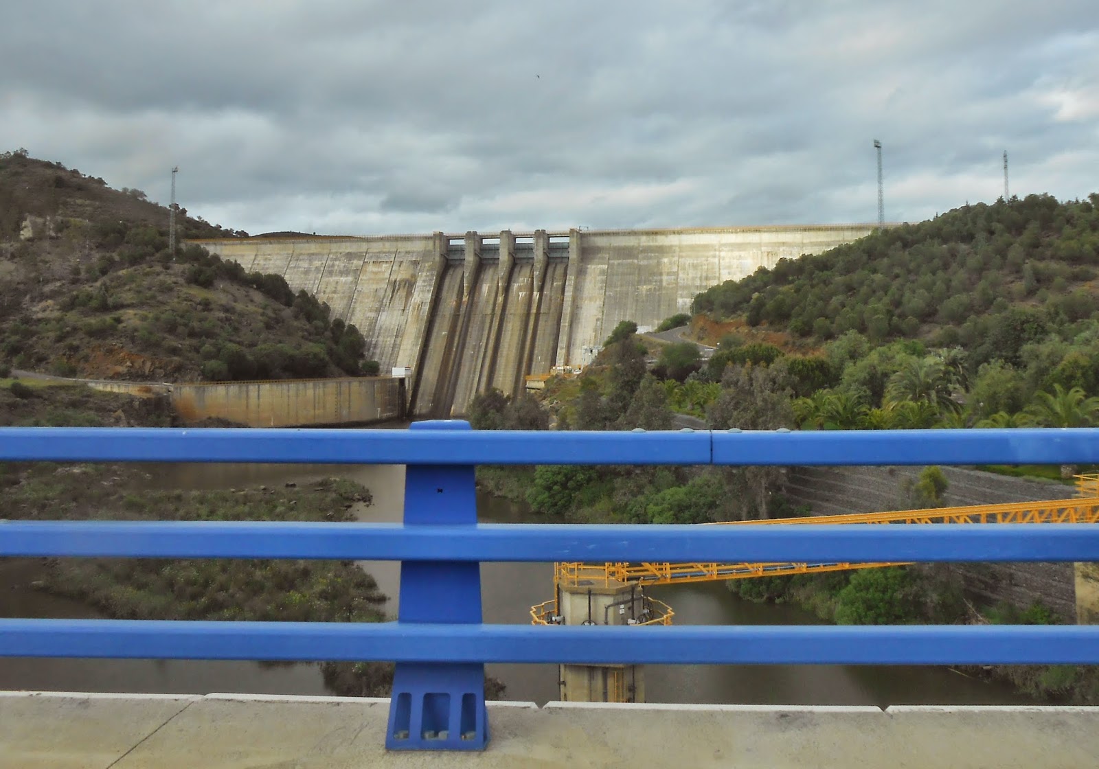 Viajar e descobrir: Espanha - Barragem do Chança (Embalse del Chanza)