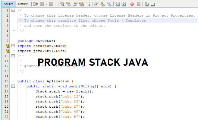 Apa itu Stack ? Struktur Data Teknik Informatika