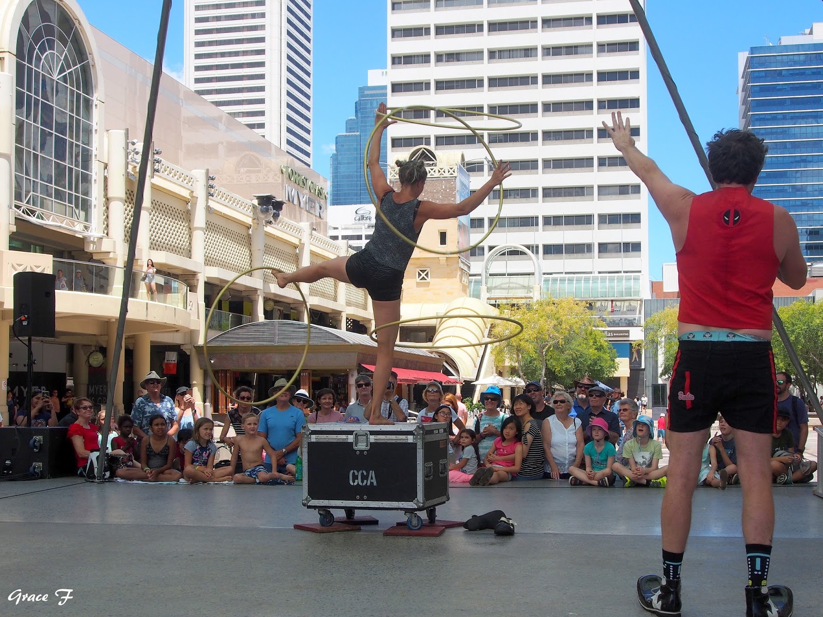 Perth Daily Photo : Fringe Buskers Weekend.. Tumble Circus.