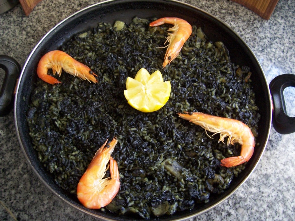 How to make Black Rice (Arroz Negro) from Mediterran Food Recipes ...