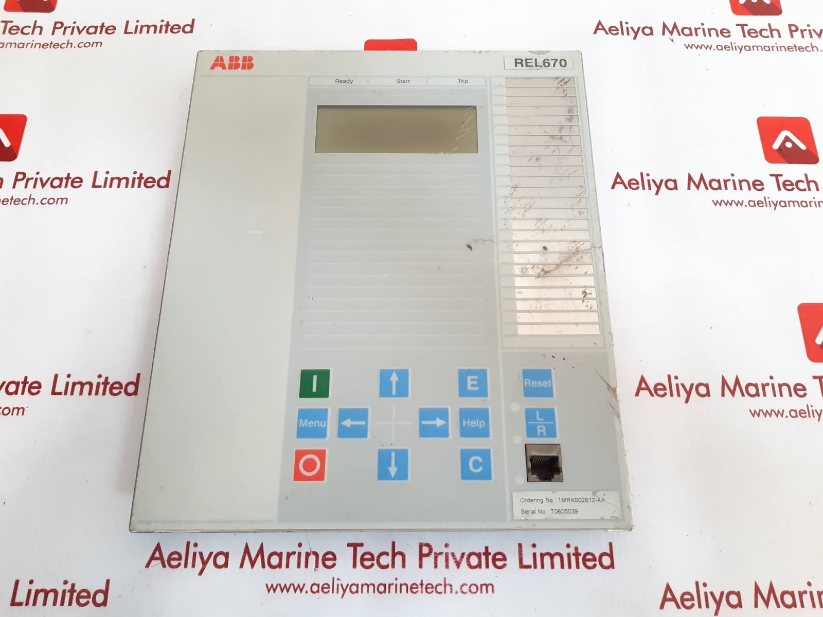 ABB REL670 LINE DISTANCE PROTECTION - Aeliya Marine