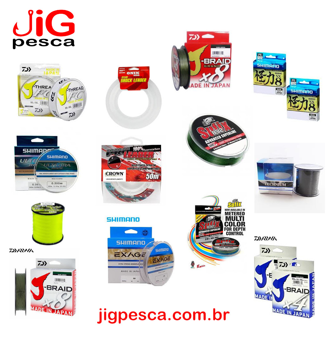 JiG pesca: Guia de linhas de pesca