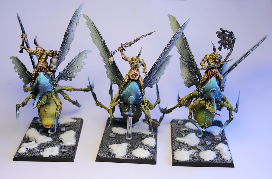 Battle Brush Studios: Showcase: Nurgle Plague Drones