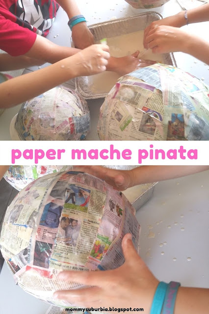Mommy Suburbia: How To Make A Paper Mache Pinata