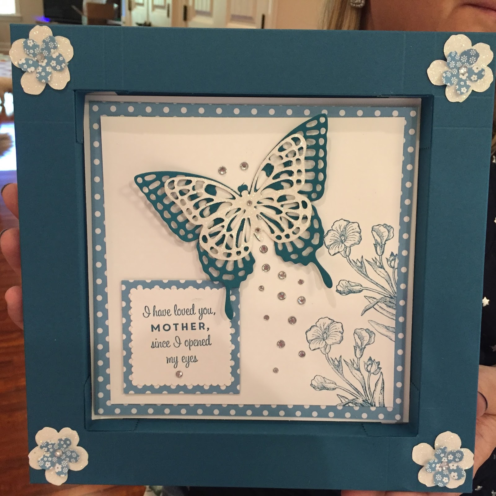 DIY Paper Crafts: Shadow Box Frame.