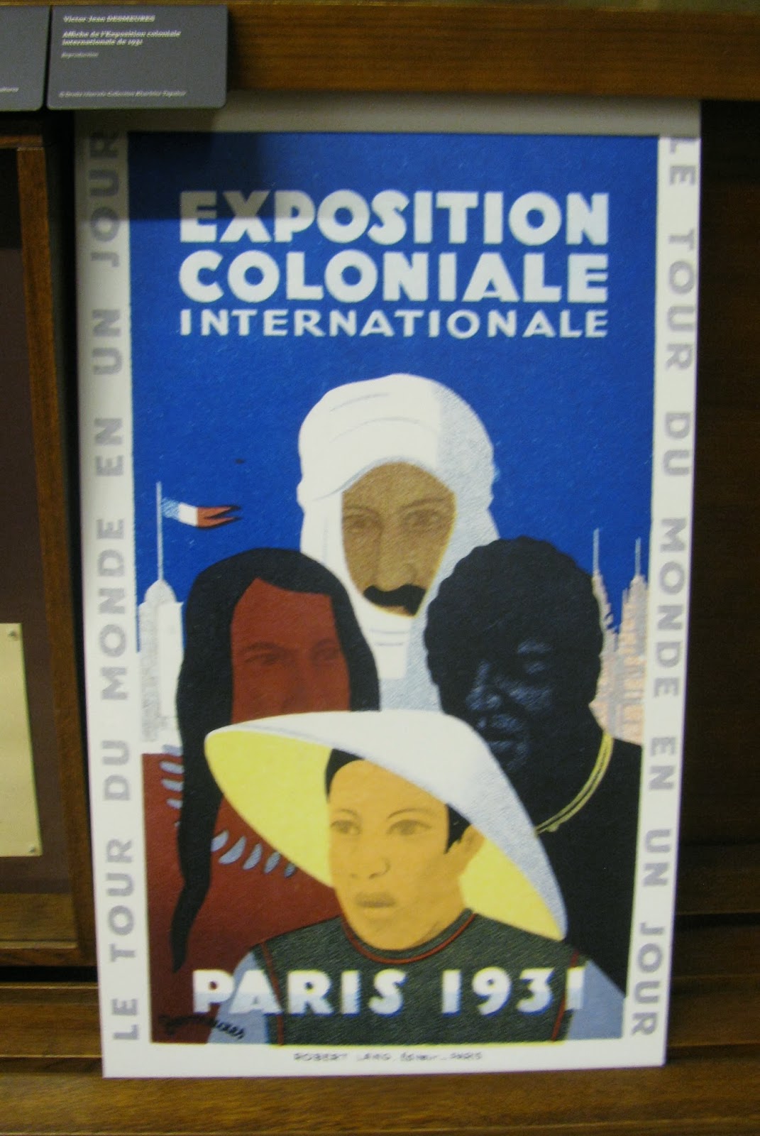 Affiche Exposition Coloniale 1931 Histoire Des Arts - Aperçu Historique