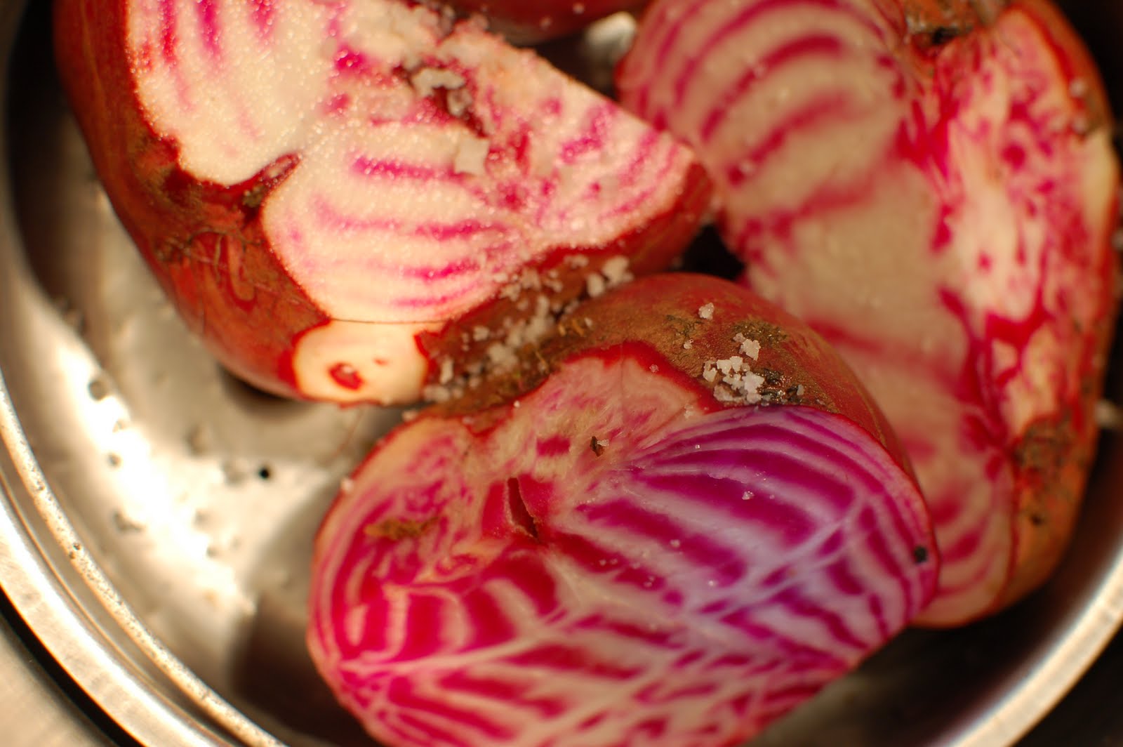 La Ferme de Cantis: la betterave Chioggia