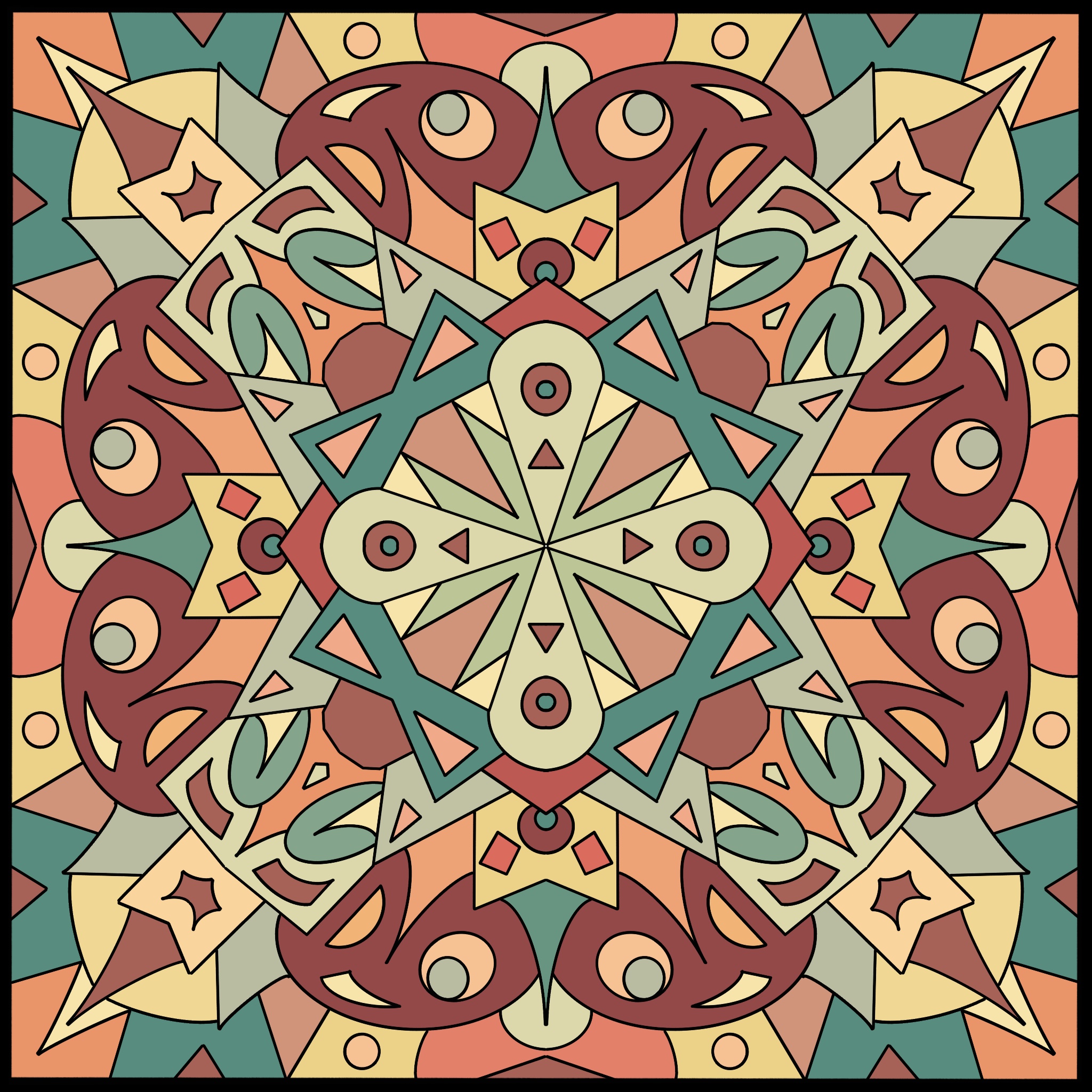 ARTimus Prime: 8th-Mandalas and Radial Balance