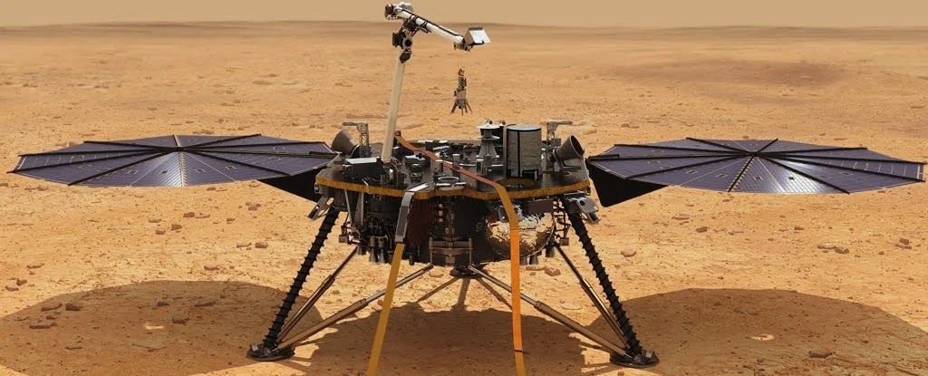 NASA's Perspective the Mars Lander is in a state of emergency and has ...