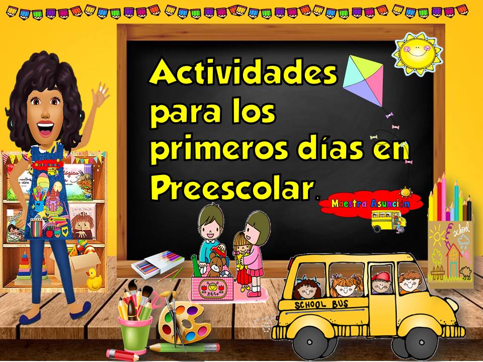 Actividades para los primeros días en Preescolar. Período de adaptación ...