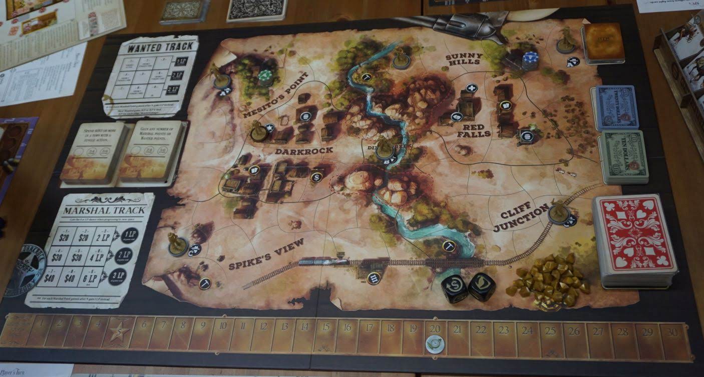 Hiew's Boardgame Blog: Western Legends