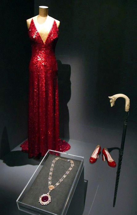 Eva Green Dark Shadows Red Dress