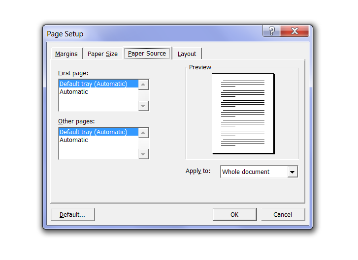 Samantha Fury's Land of Writing: Microsoft Word Page Formatting