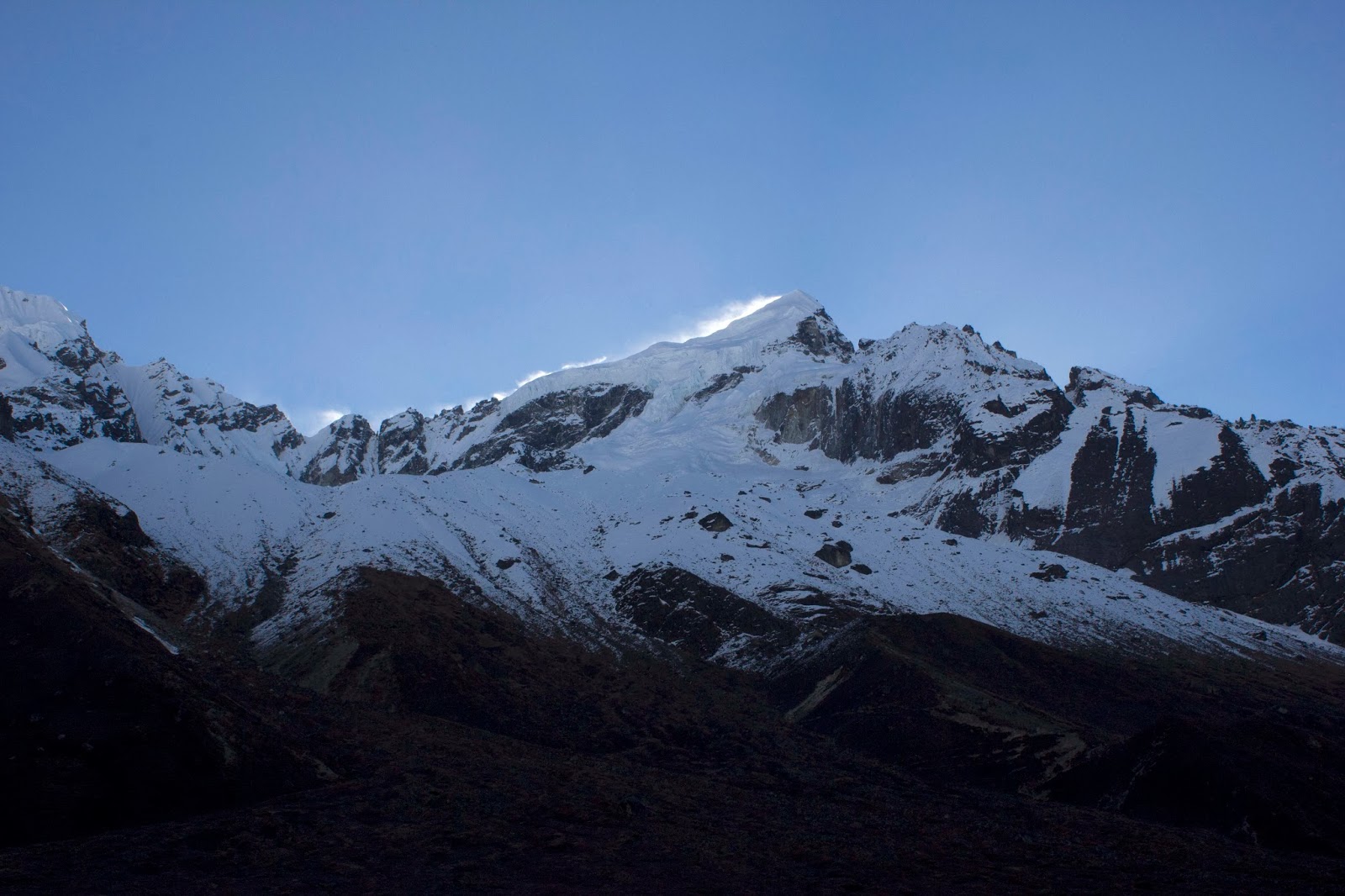 Dzongri-Samiti Lake trek: DAY 6: THANSING-LAMUNEY-SAMITI LAKE-THANSING ...