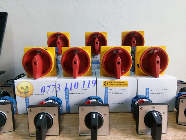 KRAUS & NAIMER VIỆT NAM: MAIN SWITCH (KHÓA ĐÓNG CẮT) KRAUS & NAIMER.