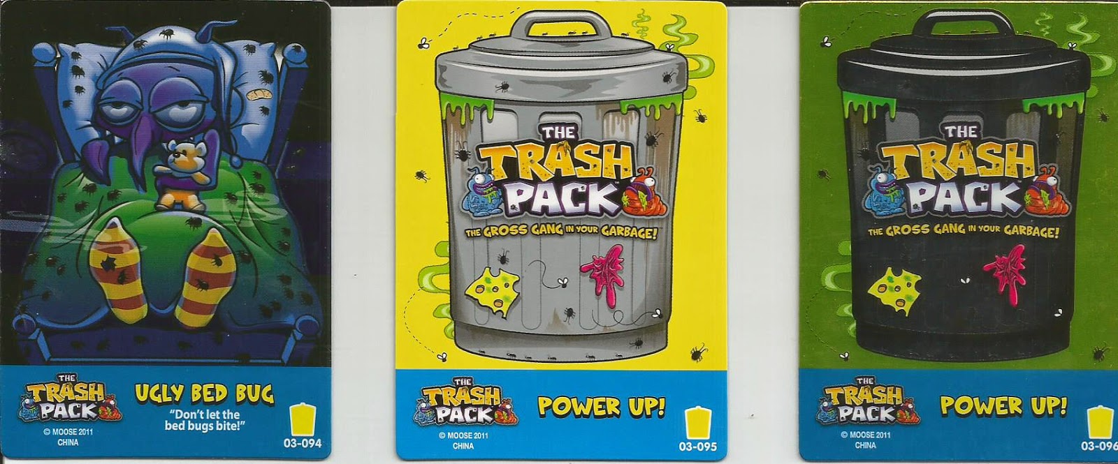 GeoBloxJF: The Trash Pack Trading Card Collection 1 03-091 - 03-125