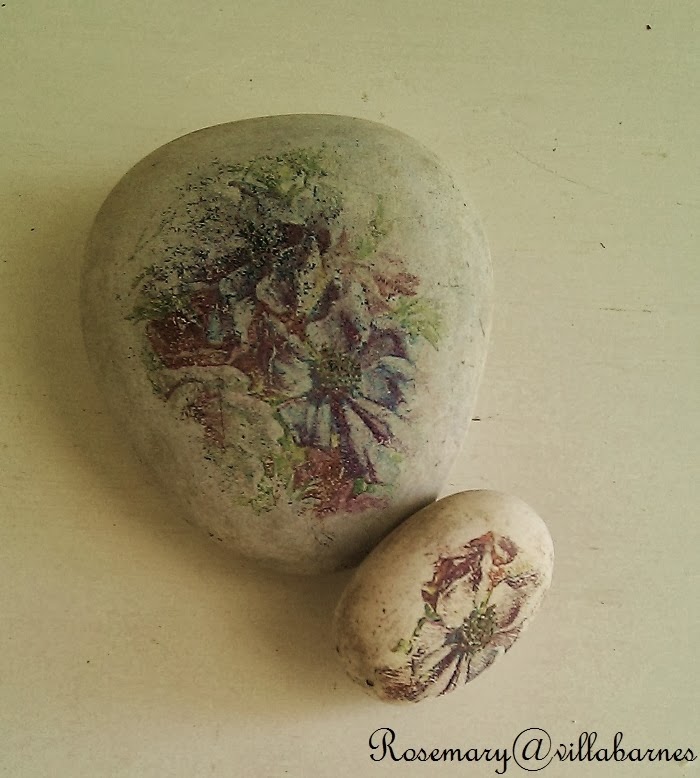 villabarnes: Transferring Color Images To Rocks