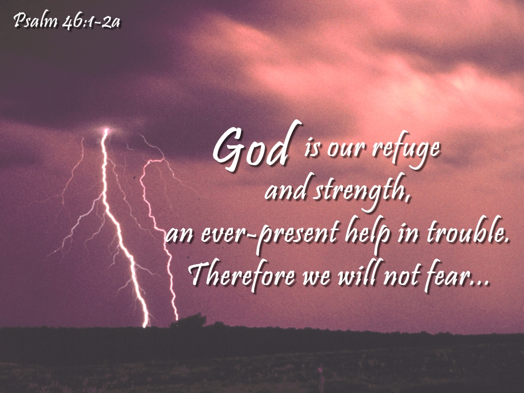 His Word In Pictures Psalm 46 1 2a