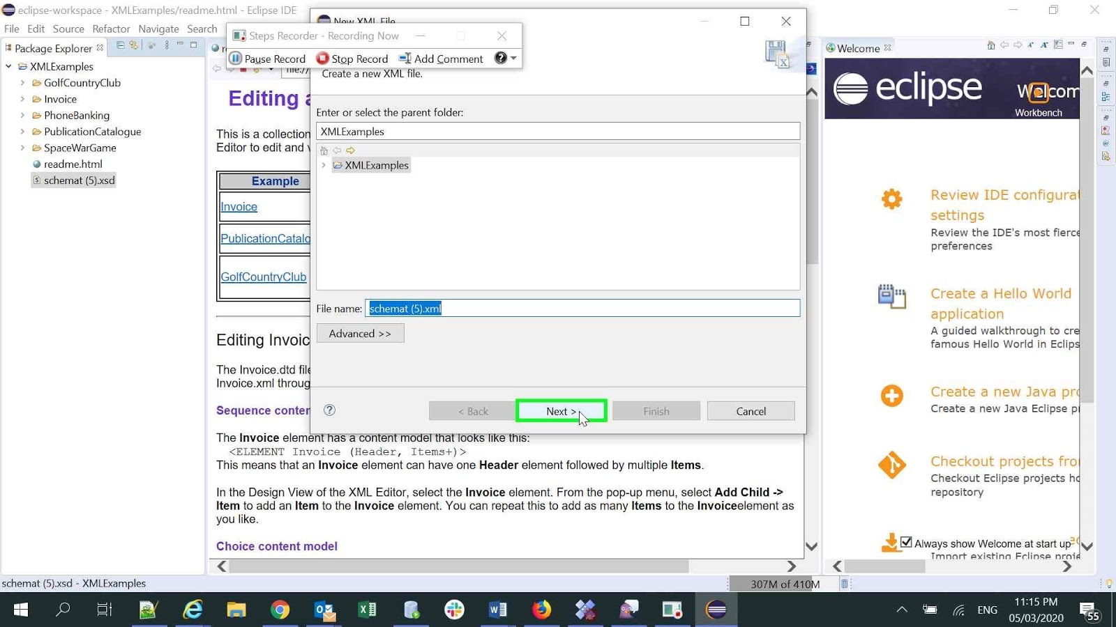 The Oracle Prodigy: Create an XML out of an XSD Schema